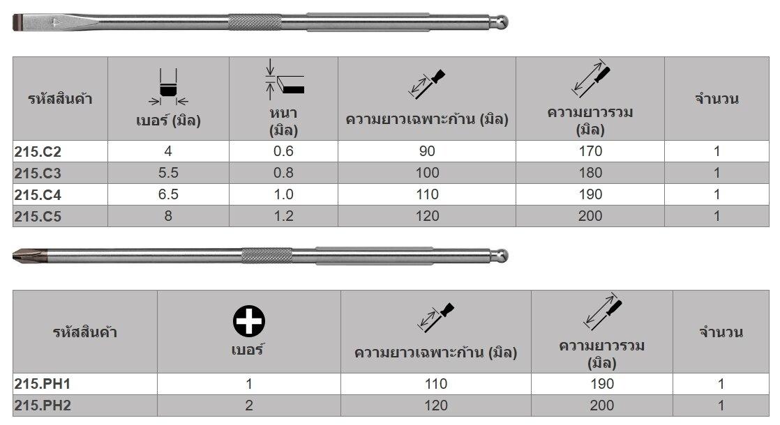 PB Swiss Tools PB-215-L ชุดไขควงซองหนัง 10 ตัว/ชุด - HereTools