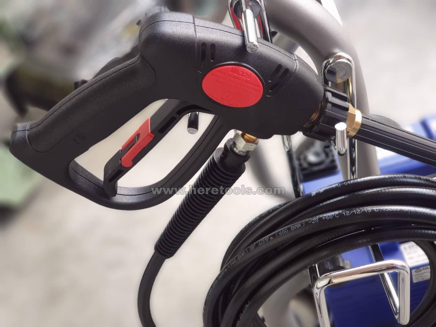 (SET) STARKE SK-610-T เครื่องฉีดน้ำแรงดันสูง (พร้อมรถเข็น) 130 บาร์ ...