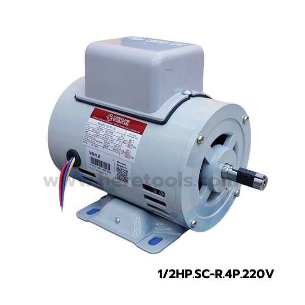 VENZ 1.5HP.SC-RS.4P.220V มอเตอร์ 1.5 HP (220V.| 4P | IP22 | แคปสตาร์ท ...