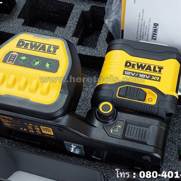 DeWALT DCE089NG18 เครื่องวัดระดับเลเซอร์ กล้องระดับเลเซอร์ 12V./18V.360 ...