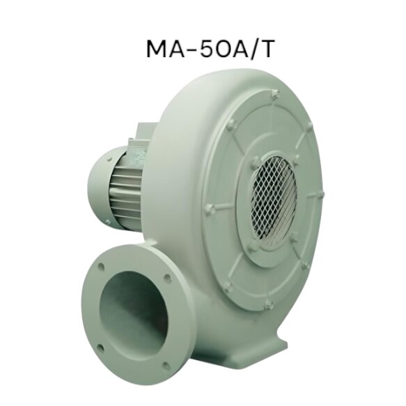 EUROVENT MA-50B/T พัดลมโบลเวอร์ แรงดันสูง 2.0 HP (1.5 kW. 2 POLE 380V ...