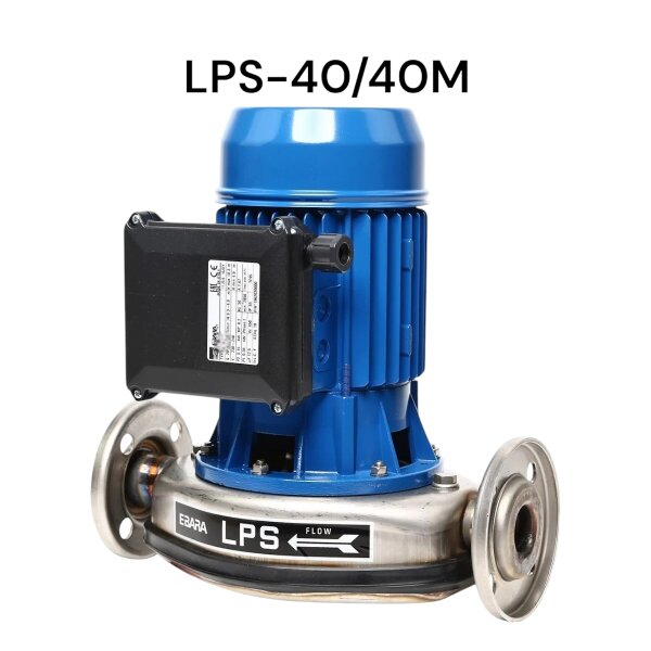 EBARA LPS-40/40M ปั๊มหอยโข่งสแตนเลส (แบบแนวตั้ง IN-LINE) 1-3/4 x 1-3/4 ...