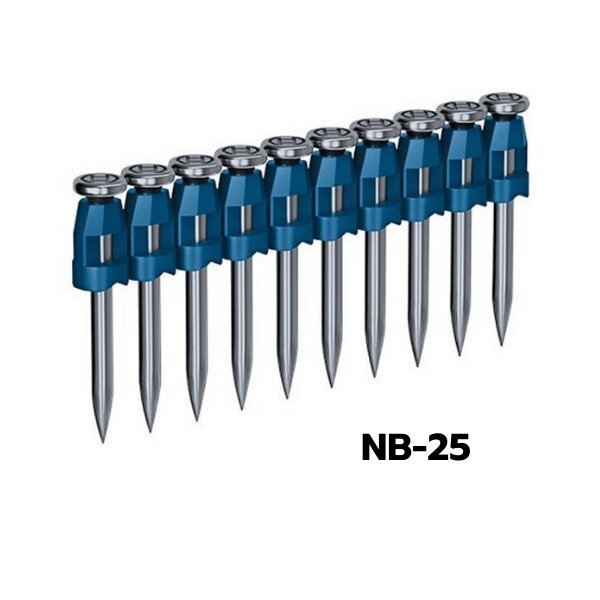 BOSCH NB-25 ตะปูคอนกรีต ยิงเหล็ก+คอนกรีต (สำหรับ GNB 18V-38 | บรรจุ ...