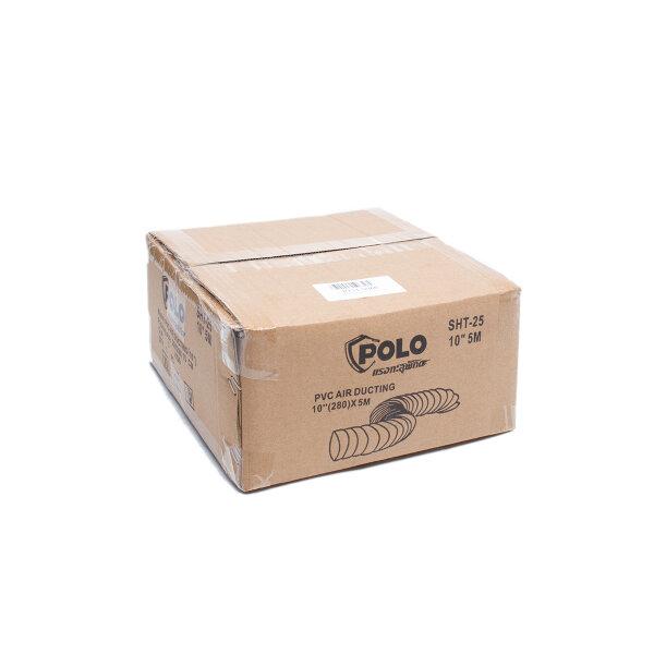 POLO P231-0066 ท่อพัดลมถังกลม 10 นิ้ว ยาว 5 ม.(ใช้ได้กับพัดลมทุกยี่ห้อ) - HereTools