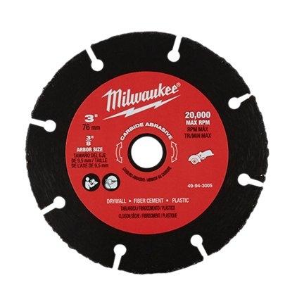 Milwaukee 4932464717 ใบไฟเบอร์ตัดเหล็ก 3 นิ้ว (5 ใบ/แพค) - HereTools