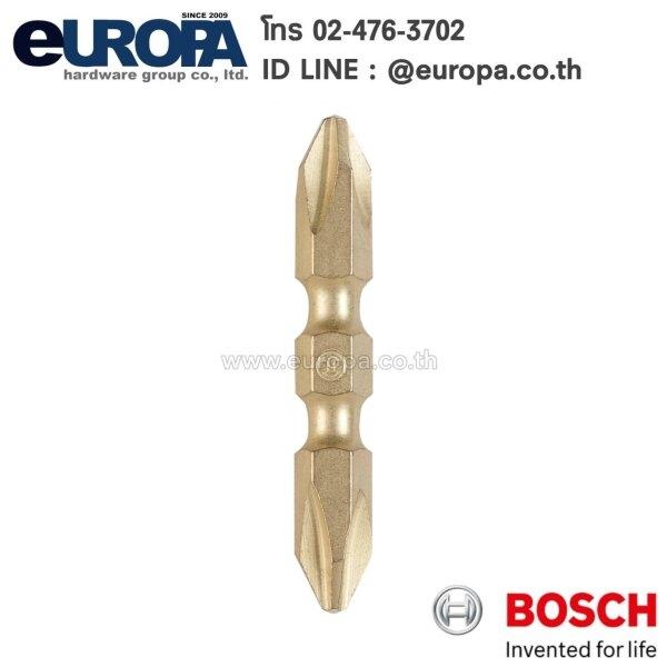 2608521041 BOSCH ดอกไขควง สีทอง PH2-45 มม. (10 ดอก/แพค) - HereTools