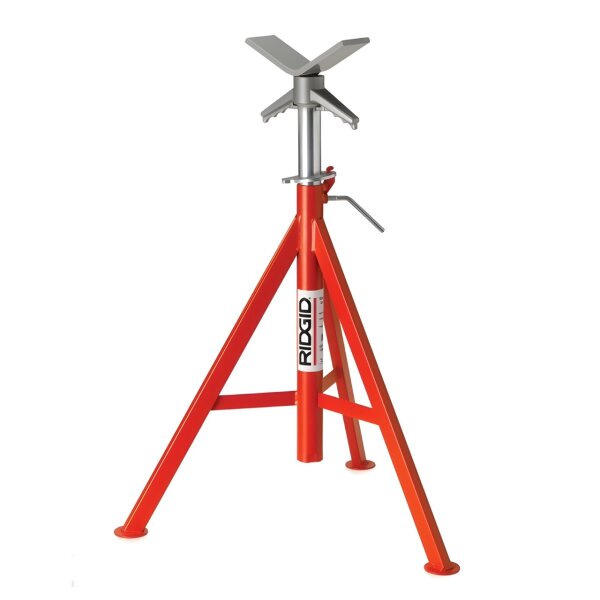 RIDGID VJ-99 ขาตั้งท่อ (V Head High Pipe Stand) จับท่อได้ Dia : 12 นิ้ว ...