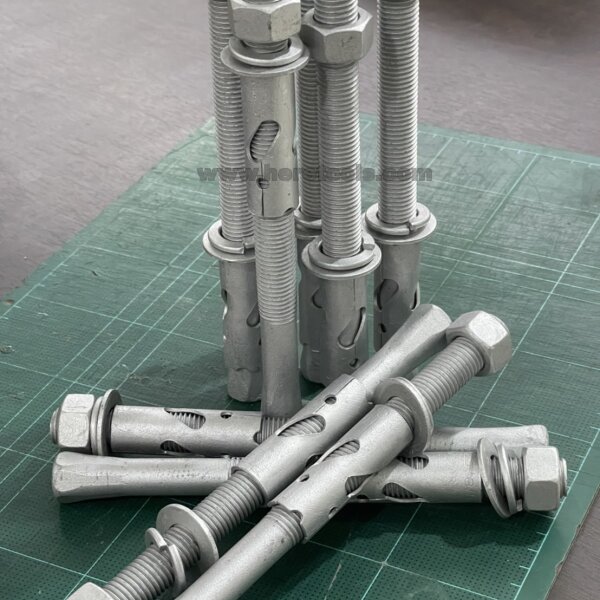 FASTENIC ST-58-200-HDG พุกเหล็ก ชุบ HDG (Hot-dip galvanizing) ขนาด 5/8 ...