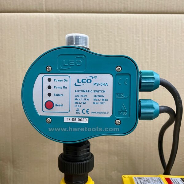 LEO PS-04A หัวออโต้ สวิทซ์ควบคุมแรงดัน (AUTOMATIC SWITCH) 1 x 1 นิ้ว ...