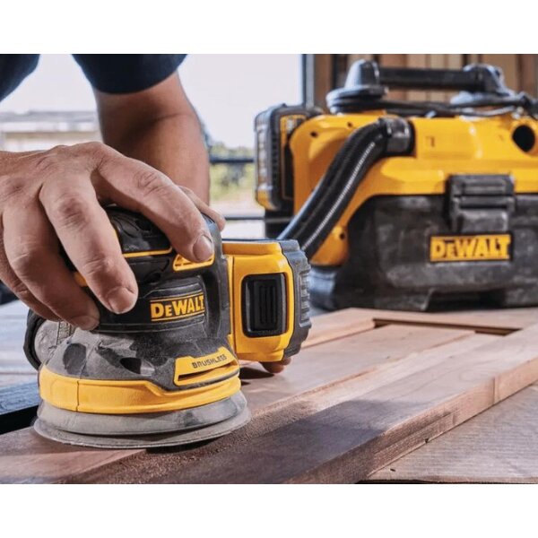 DeWALT DCW210N เครื่องขัดกระดาษทรายกลมไร้สาย 5 นิ้ว 18V.(20V Max ...