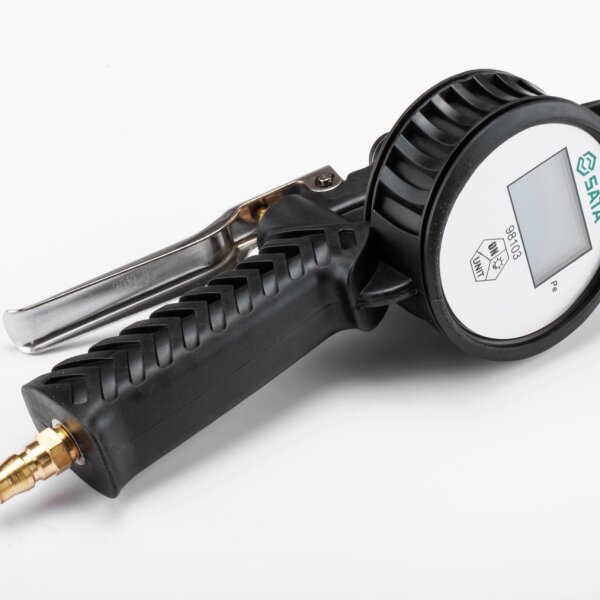 SATA SC98103 ปืนเติมลมยางดิจิตอล 0.5 - 12 บาร์ (รับประกัน 1 ปี) - HereTools