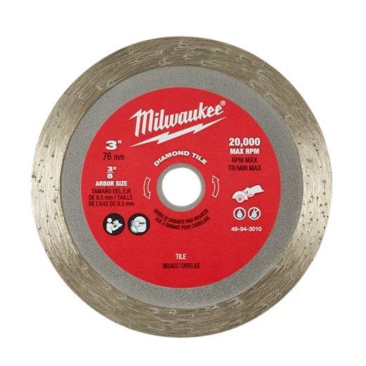 Milwaukee 4932464717 ใบไฟเบอร์ตัดเหล็ก 3 นิ้ว (5 ใบ/แพค) - HereTools