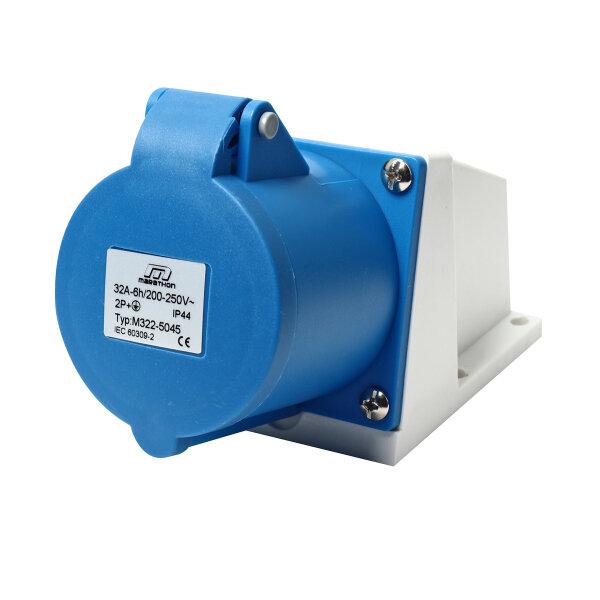 M322-5050 marathon เต้ารับปลั๊กพาวเวอร์ (ตัวเมีย - ติดผนัง) 380V. 16 A ...