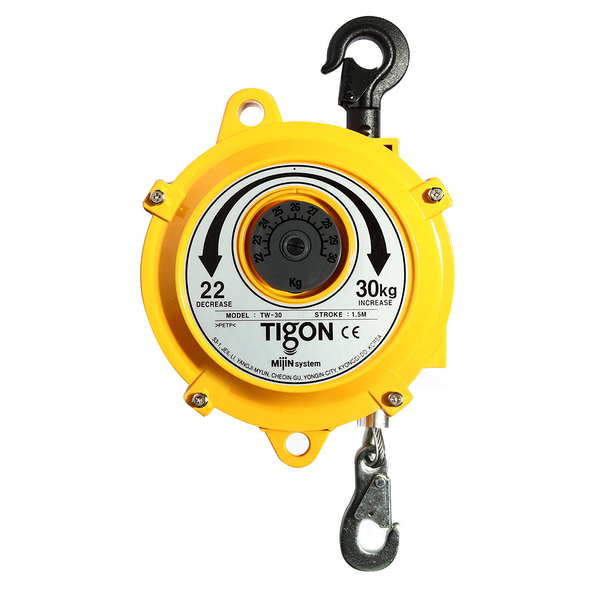 TIGON TW-30 สปริงบาลานเซอร์ (รอกแขวนแบบสปริง) (รับน้ำหนัก 22.0 - 30.0 ...