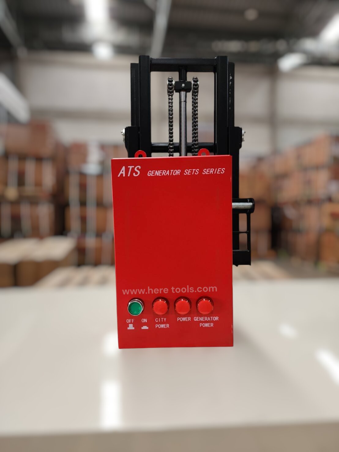 I-POWER ATS-D-5-18KW กล่อง ATS BOX 2 กระแส (สำหรับ 5.0 kw - 18.0 kW ...