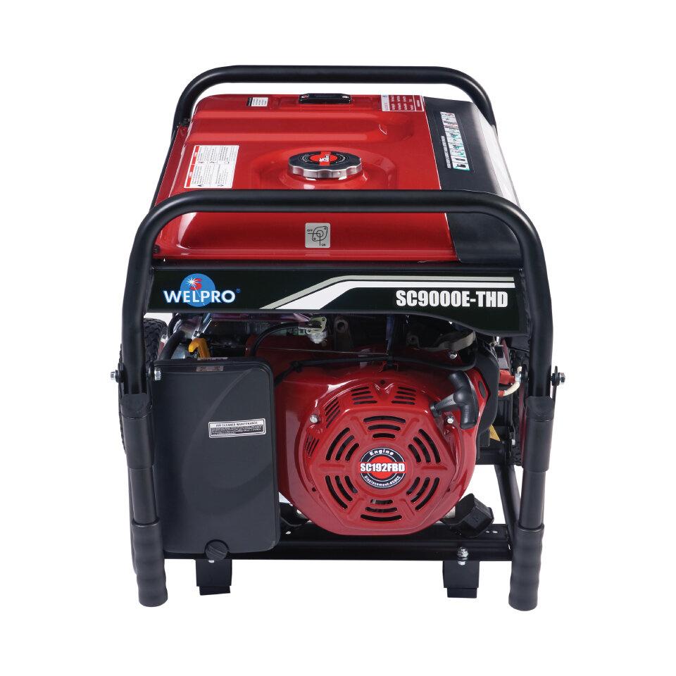 WELPRO SC9000E-THD เครื่องปั่นไฟเบนซิน 7.5 kW. (จ่ายไฟ 220V.| สตาร์ท ...