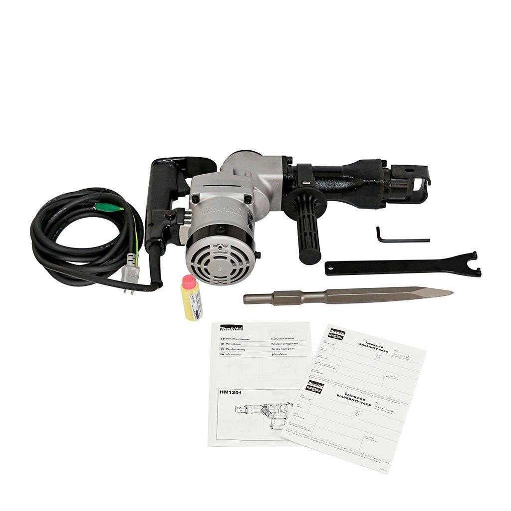 Makita HM1201 เครื่องสกัดคอนกรีต (1130 วัตต์ | HEX หกเหลี่ยม 21 มม. ...