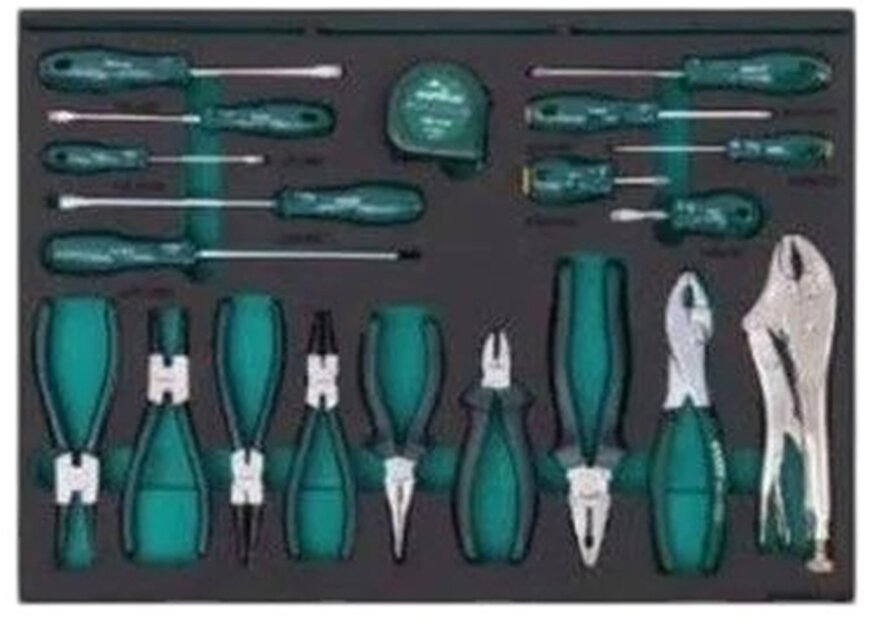 SATA SC09931 ตู้เครื่องมือช่าง 7 ลิ้นชัก + ชุดเครื่องมือ 368 ชิ้น (ตู้ ...