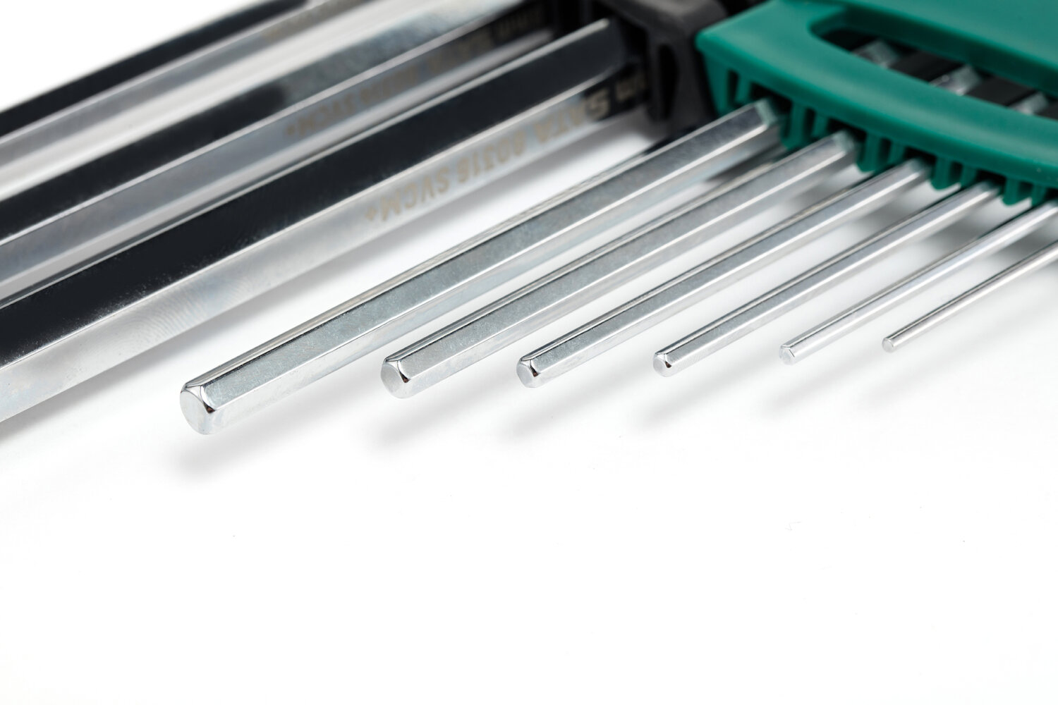 SATA 09103 ประแจหกเหลี่ยม ประแจแอล (ยาวพิเศษ) 9 ตัว/ชุด (เบอร์ 1.5, 2.0 ...