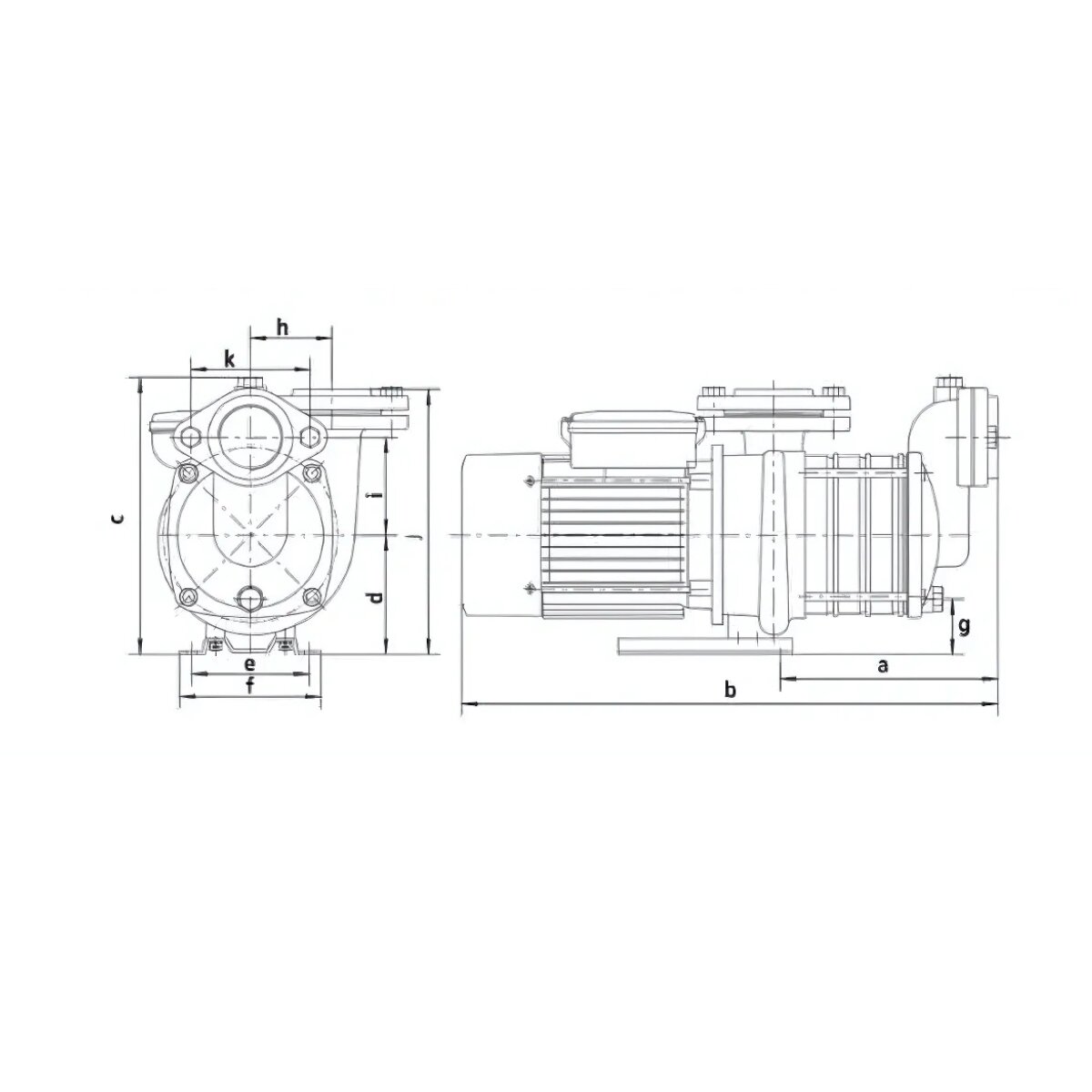 TORQUE TQ-WP-CMH12-40B ปั๊มน้ำ (Multi-stage pumps | 4 ใบพัด) 2.0 x 2.0 ...