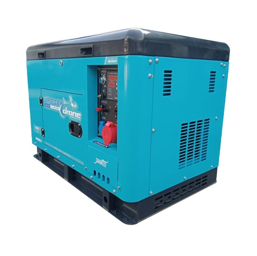 UROGEN DRONE-LS3-14(380V) เครื่องปั่นไฟดีเซล (เก็บเสียง) 14.0 kW. 380V ...
