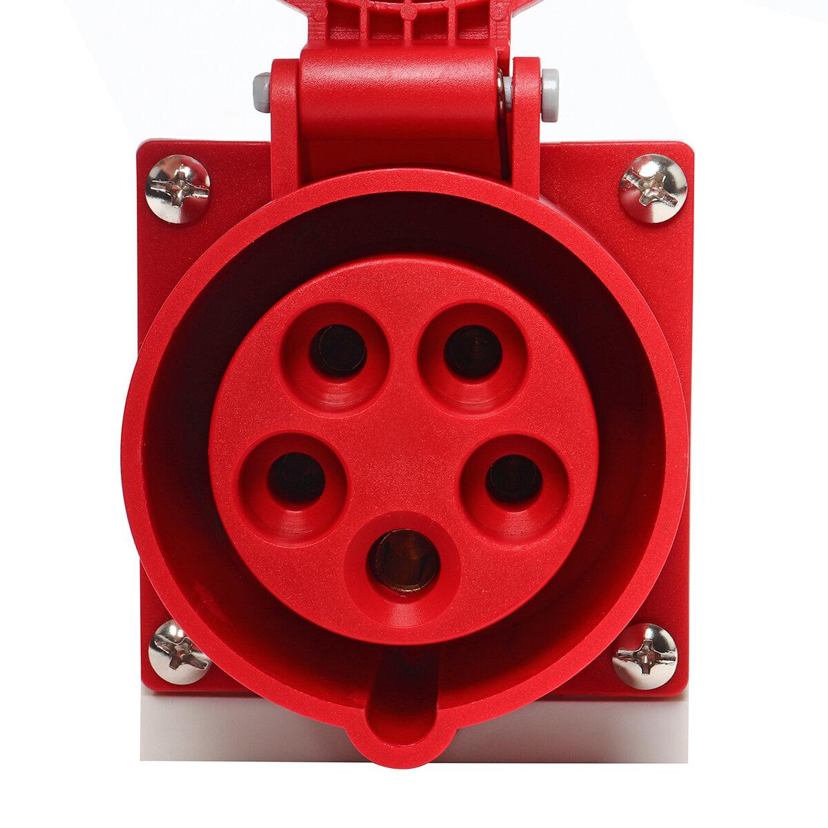 M322-5050 marathon เต้ารับปลั๊กพาวเวอร์ (ตัวเมีย - ติดผนัง) 380V. 16 A ...