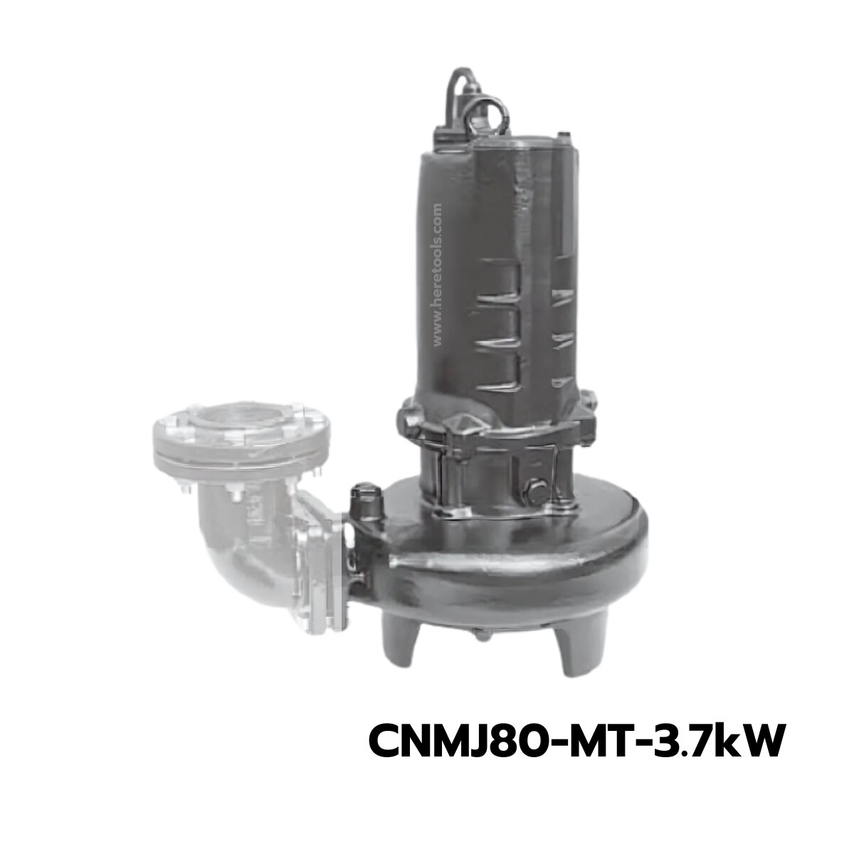 ShinMaywa CNMJ80-MT-3.7kW ปั๊มแช่บ่อบำบัดน้ำเสีย (มีใบมีด) 3.0 นิ้ว (5.0 Hp. 4 Pole, 380V ...