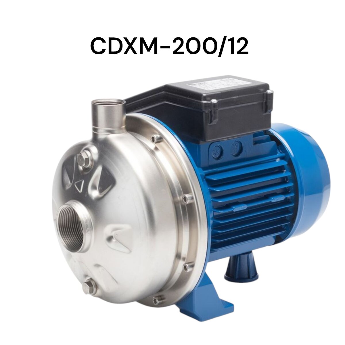 EBARA CDXM-200/12 ปั๊มหอยโข่งสแตนเลส ใบพัดเดี่ยว 1-1/2 x 1 นิ้ว 1.2 HP ...