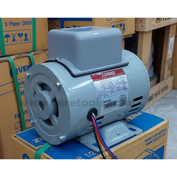 VENZ 1/2HP.SC-R.4P.220V : มอเตอร์ 1/2 HP (220V.| 4P | IP22 | แคปสตาร์ท ...