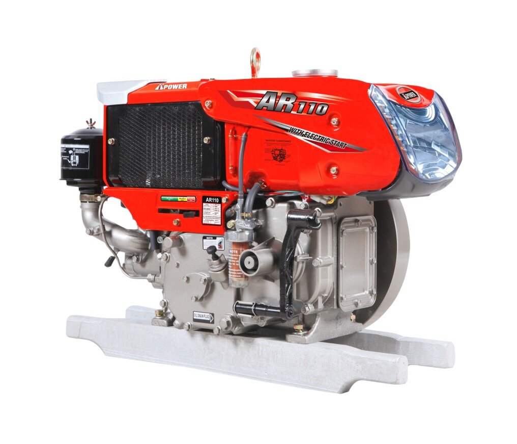 I-POWER AR110 เครื่องยนต์ดีเซลสูบนอน 11.0 แรงม้า (มือหมุนสตาร์ท | 4 ...