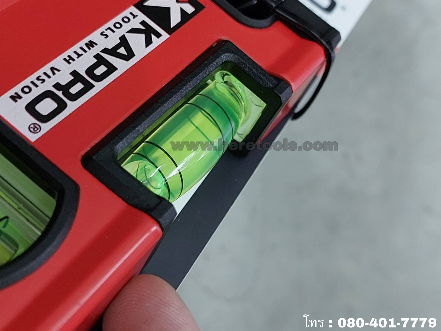 KAPRO 771 Twin 10cm ระดับน้ำ 4 นิ้ว (Pocket level) มีแม่เหล็ก ร่อง V ...