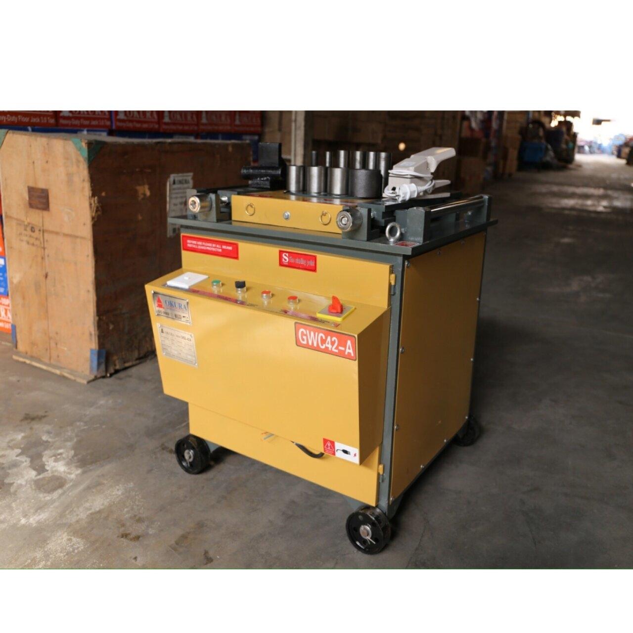 OKURA OKB-42A/380V. เครื่องดัดเหล็กข้ออ้อย 32 มม. (automatic) (3000 W.| 380V.) - HereTools