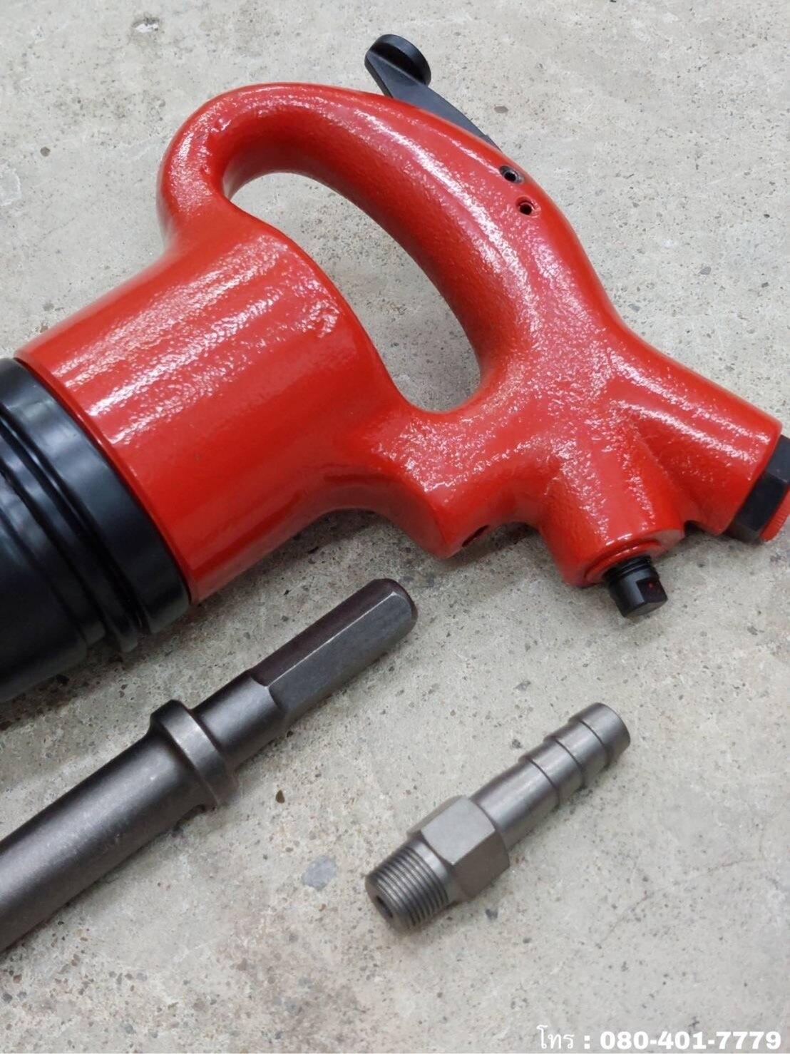 TOKU AA-3B (AA-3B-HEX ) (แกนดอก 6 เหลี่ยม) เครื่องสกัดลม + ดอกสกัดปลายแหลม 12 นิ้ว made in Japan ...