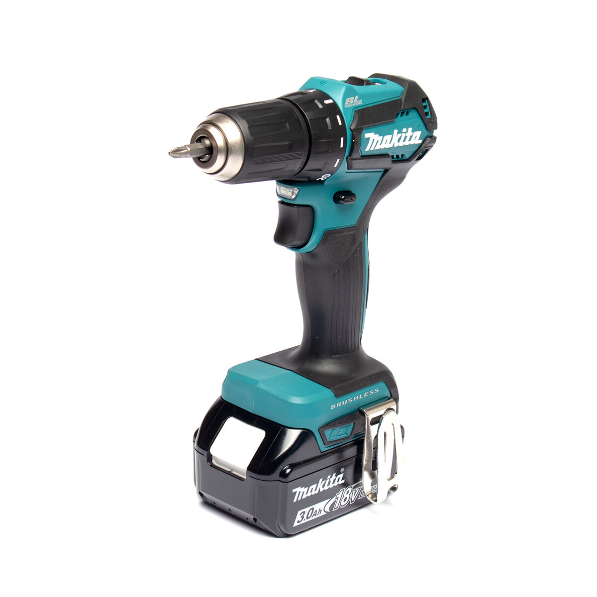Makita DDF484RFE สว่านไร้สาย 18V. (แบต 3.0Ah x 2 + 1 แท่นชาร์จ) - HereTools