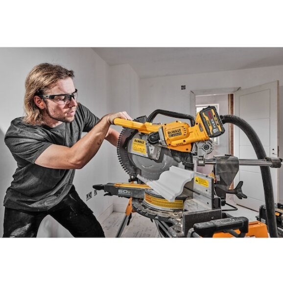 DeWALT DCS781B แท่นเลื่อยตัดองศาสไลด์ 12 นิ้ว 60V.(เครื่องเปล่า ...