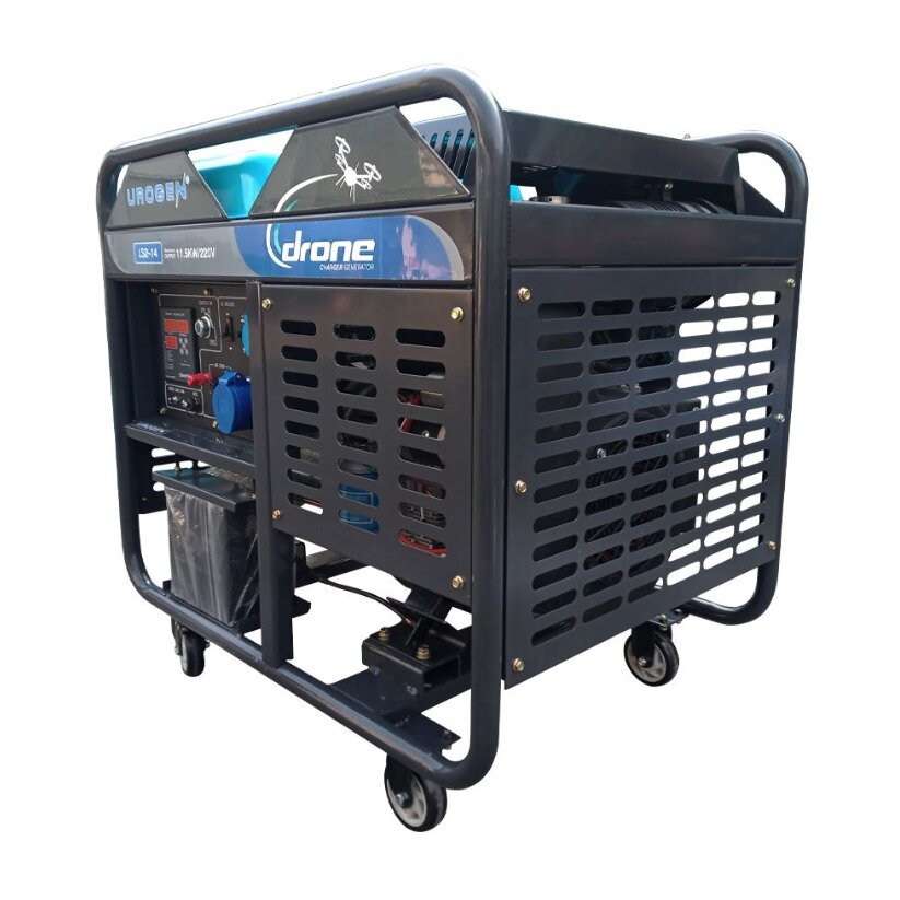 UROGEN DRONE-LS2-14 เครื่องปั่นไฟดีเซล 11.5 kW. 220V. เครื่องยนต์ 996 ...