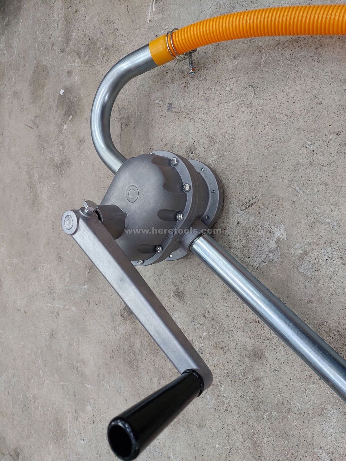 KOSHIN LP-32 ปั๊มสูบน้ำมันมือหมุน 32 มม. สำหรับถัง 200 ลิตร (100 L/min | รับประกันคุณภาพการผลิต ...