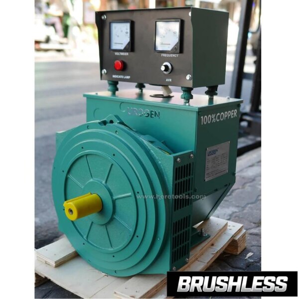 UROGEN URG.184E(DB)-220 : ไดนาโมเพลาลอย 18.4 kW. 220V. (Brushless AC Alternators + AVR | 1500 r ...