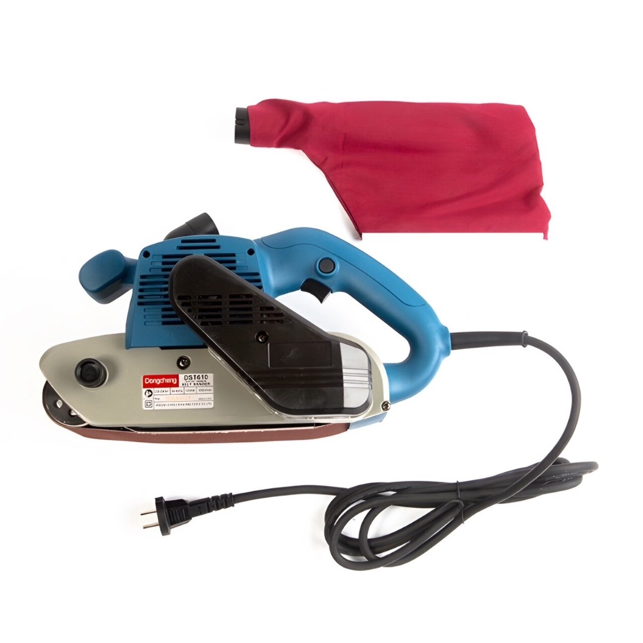 Dongcheng DST610 เครื่องขัดกระดาษทรายสายพาน (รถถัง) 4 นิ้ว (1200W ...