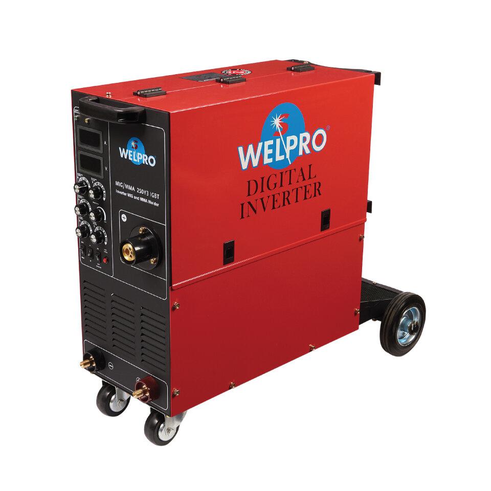 WELPRO WELMIG-MMA250Y3 เครื่องเชื่อมซีโอทู 250 แอมป์ (380V.| FEED ใน ...