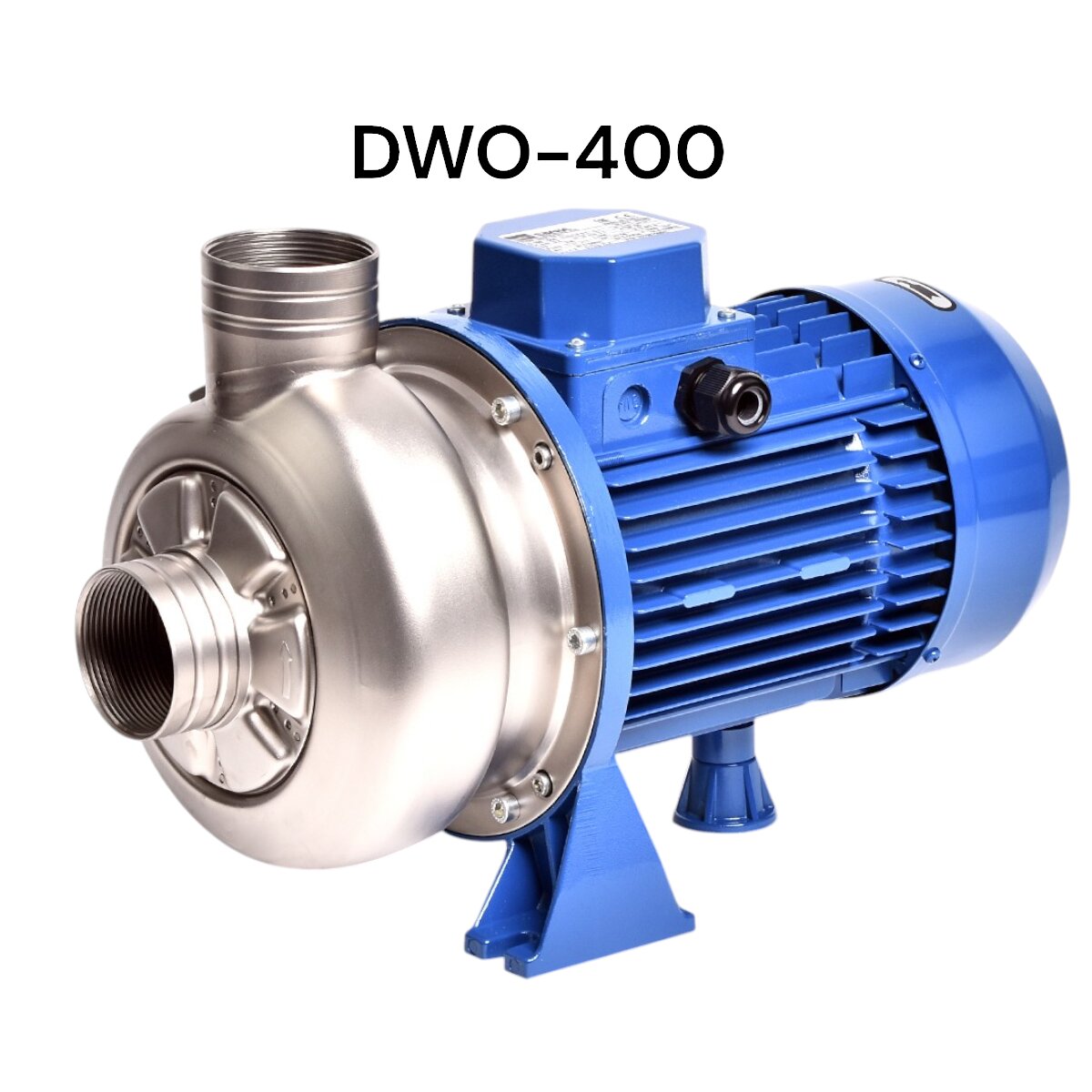 EBARA DWO-400 ปั๊มหอยโข่งสแตนเลส (ใบพัดเปิด) 2-1/2 x 2 นิ้ว 4.0 HP 380V. #E061-0940 - HereTools