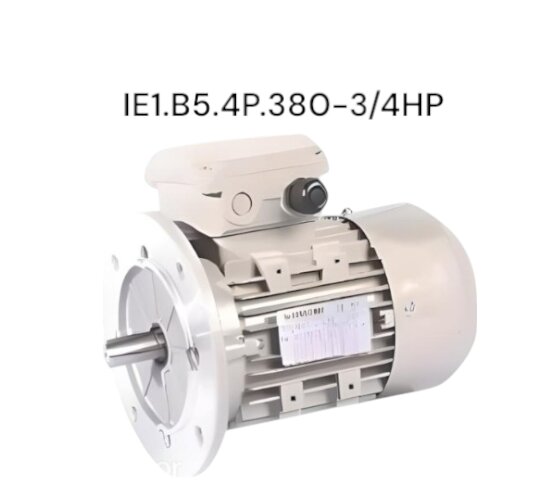 HASCON IE1.B5.4P.380-3/4HP มอเตอร์ รุ่น IE1 (แบบหน้าจาน) 3/4 แรงม้า (0.55kW.| 380V 4P IE1 ...