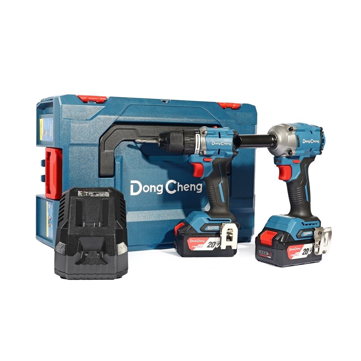 Dongcheng DCKIT28 (TYPE EK) SET COMBO บล็อกกระแทกไร้สาย DCPB358 + สว่าน ...