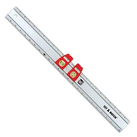 KAPRO 314 บรรทัดอลูมิเนียม 24 นิ้ว วัดระดับได้ ระดับน้ำ 2 ลูก - HereTools