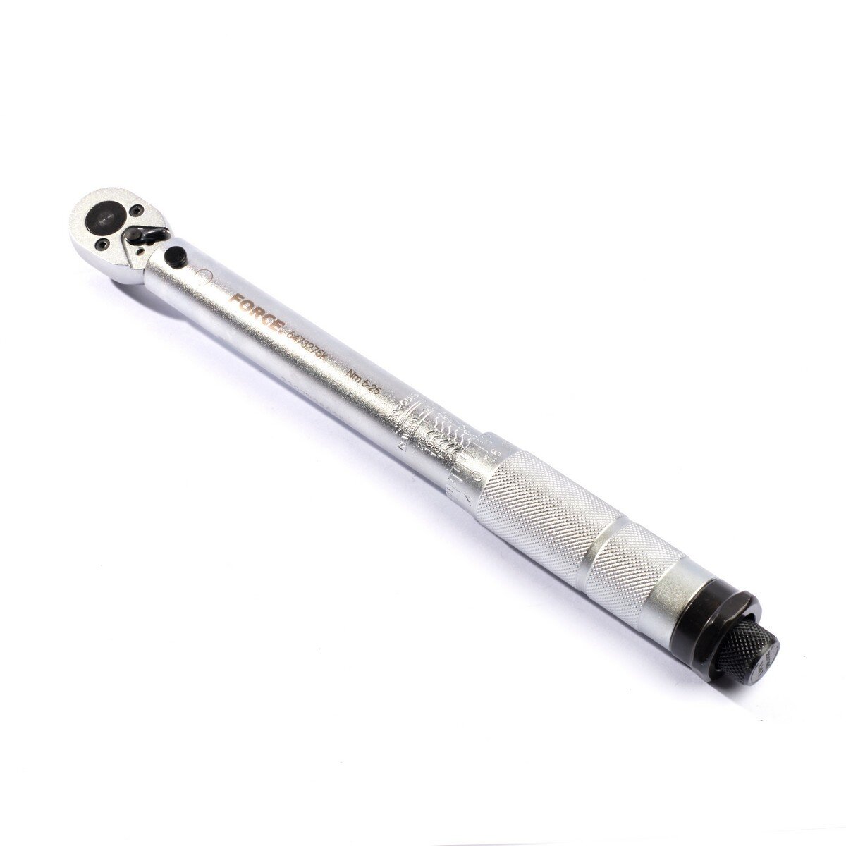 FORCE 6473275K ประแจทอร์ค (ด้ามขันปอนด์) 3/8 นิ้ว แรงบิด 5 - 25 Nm. ยาว ...