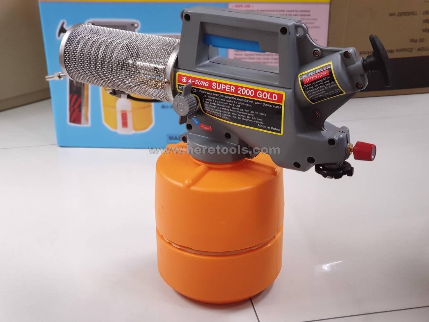 Iz Fog Iz 120 เครื่องพ่นควันไล่ยุง Super 2000 Gold Sprayer พร้อมแก๊ส