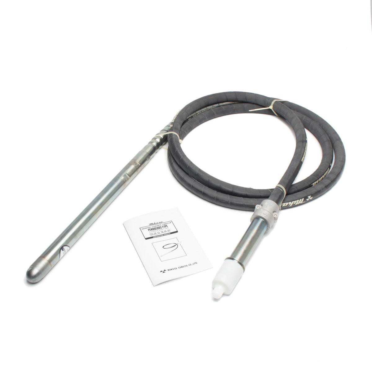 Mikasa GS-38 x 4.0M GM สายจี้ปูนสำหรับเครื่องยนต์ ข้อต่อ GM ขนาด 38 mm ...