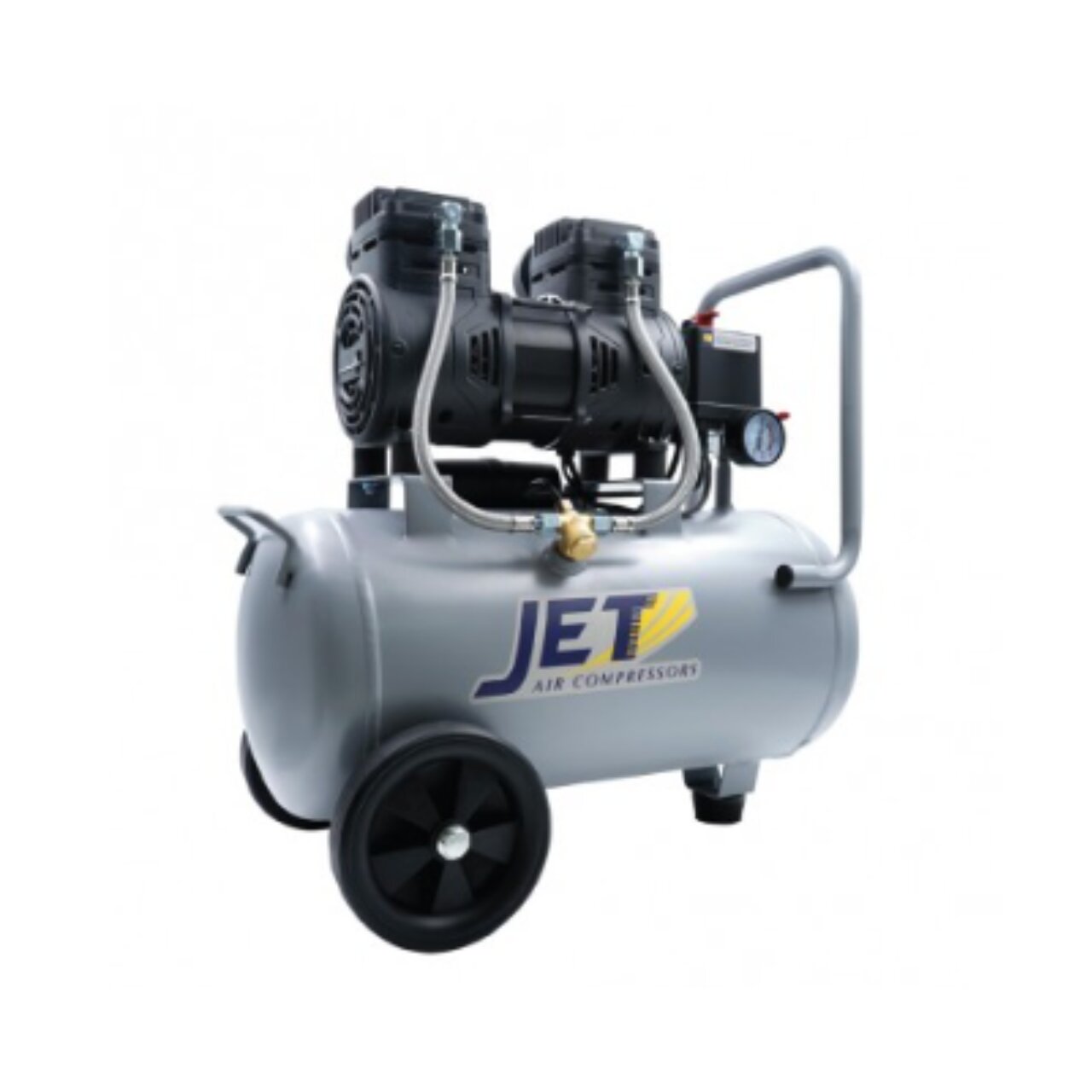 JET HAWK-30 ปั๊มลมเสียงเงียบ (High Speed) 30 ลิตร (1450W. 2 POLE | ผลิต ...