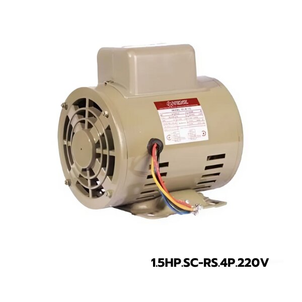 VENZ 1.5HP.SC-RS.4P.220V มอเตอร์ 1.5 HP (220V.| 4P | IP22 | แคปสตาร์ท ...