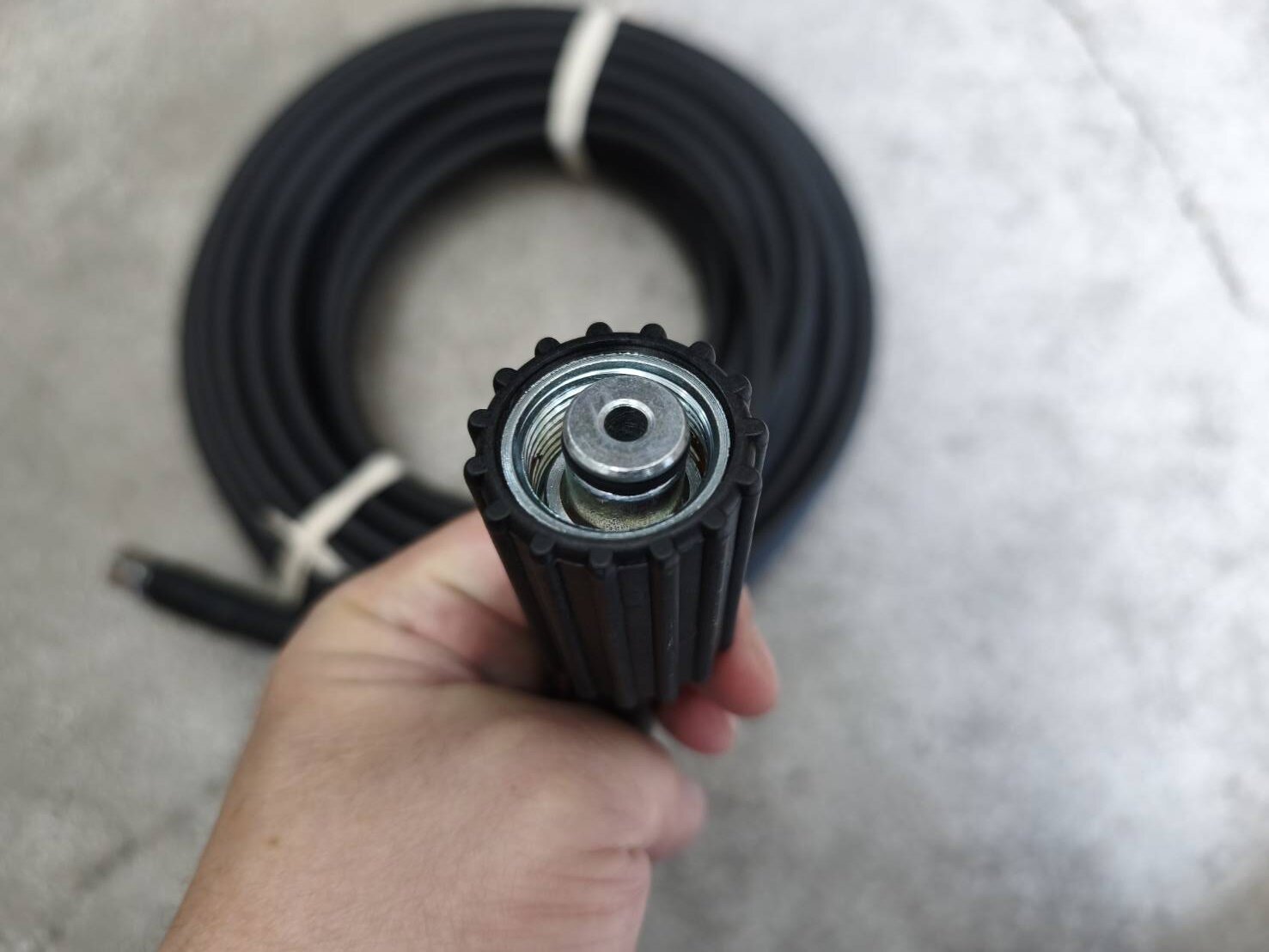 ZINSANO BBZIHOSE0050 สายฉีดน้ำแรงดันสูง ZINSANO สาย PVC ขนาด1/4 นิ้ว ...